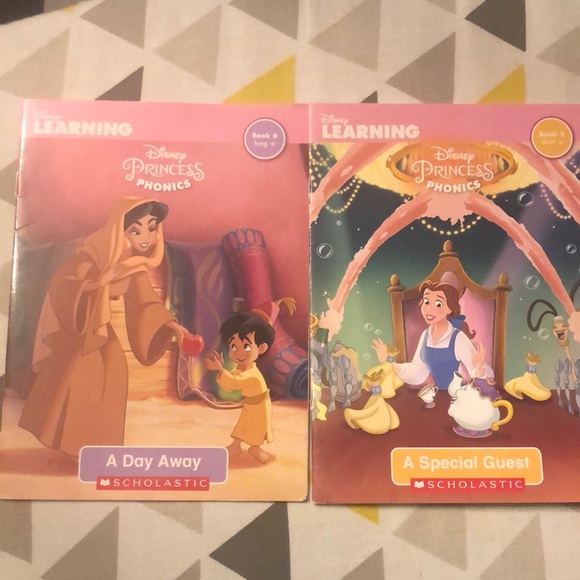 Disney | Toys | Disney Princess Phonics Books | Poshmark